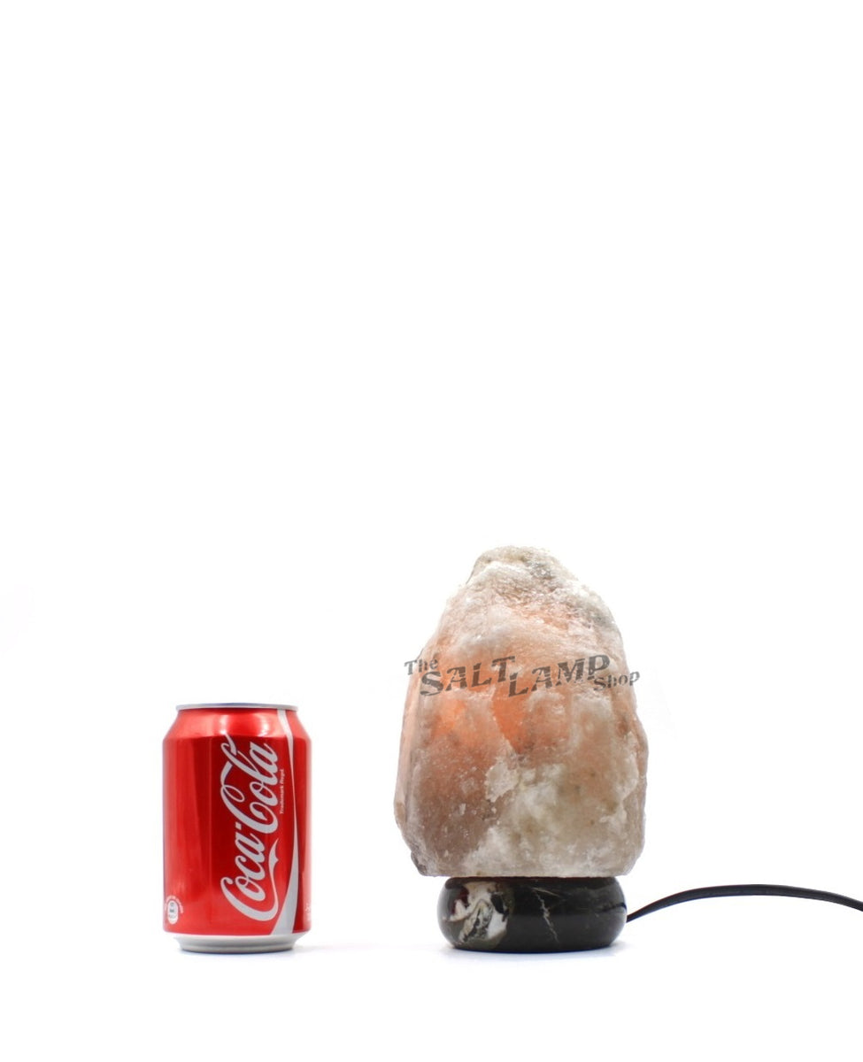 1-2kg Rare Grey Himalayan Salt Lamp (Black Zebra Marble Base) – The ...